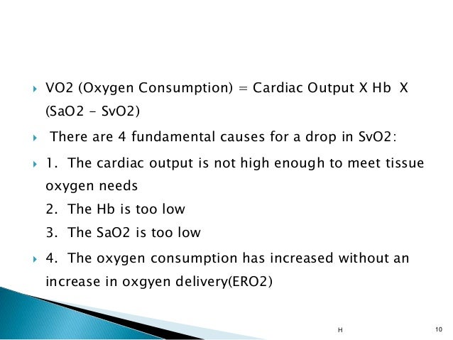 Vso2(venous oximetry) mixed venous o2 sat | PPTX