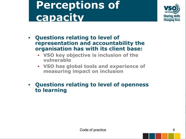 Vso code of practice review | PPT