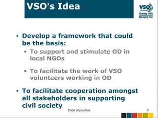 Vso code of practice review | PPT