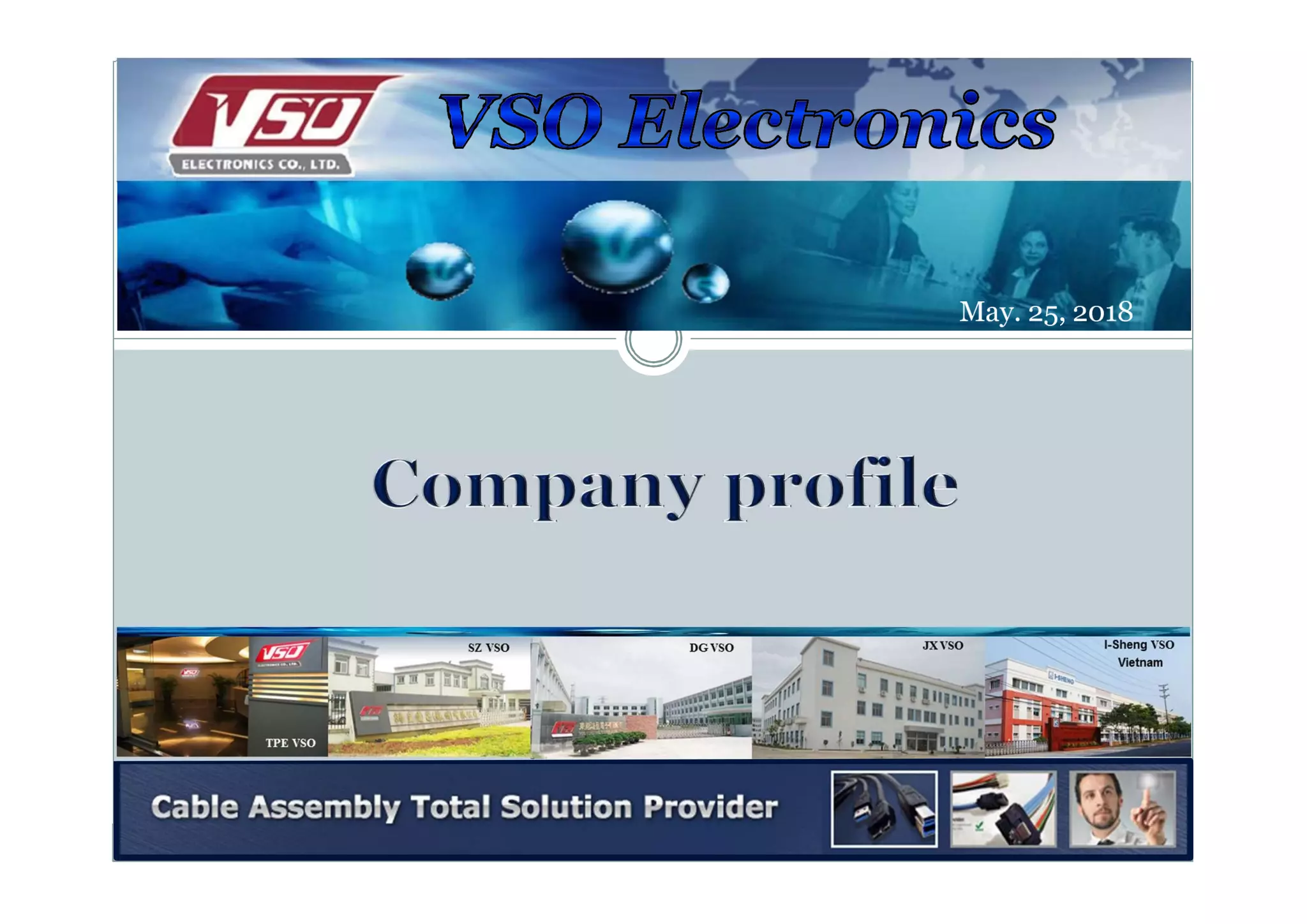 VSO, your best customized partner of Cable Assembly | PDF