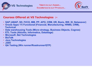 V-Soft Consulting Group Inc. | PPT