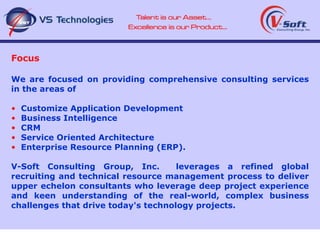 V-Soft Consulting Group Inc. | PPT