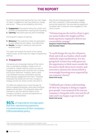 VSO Lasting Impact Report | PDF