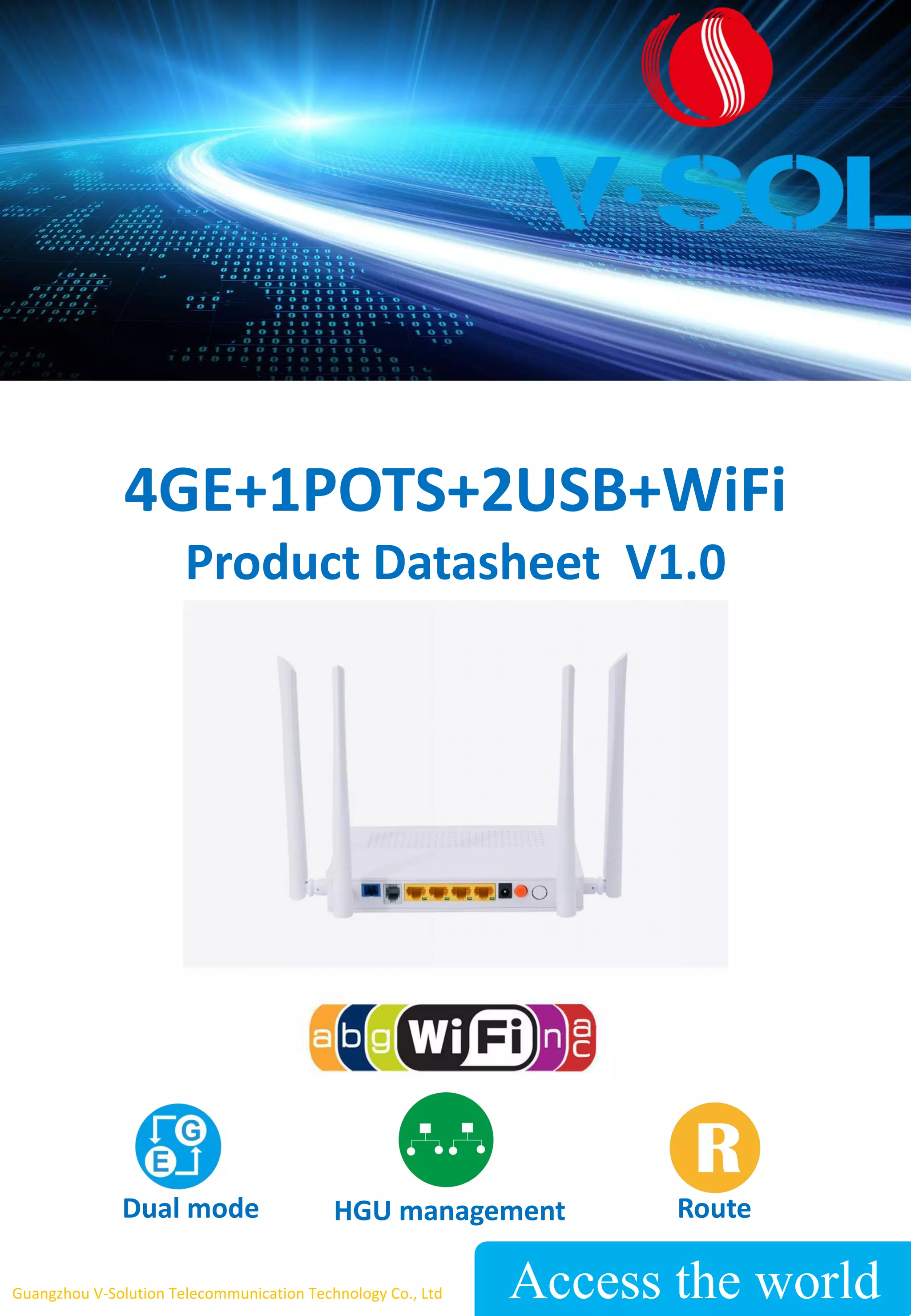 Vsol hg325 dac product datasheet v1.01(1) | PDF