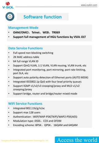Vsol hg325 dac product datasheet v1.01(1) | PDF