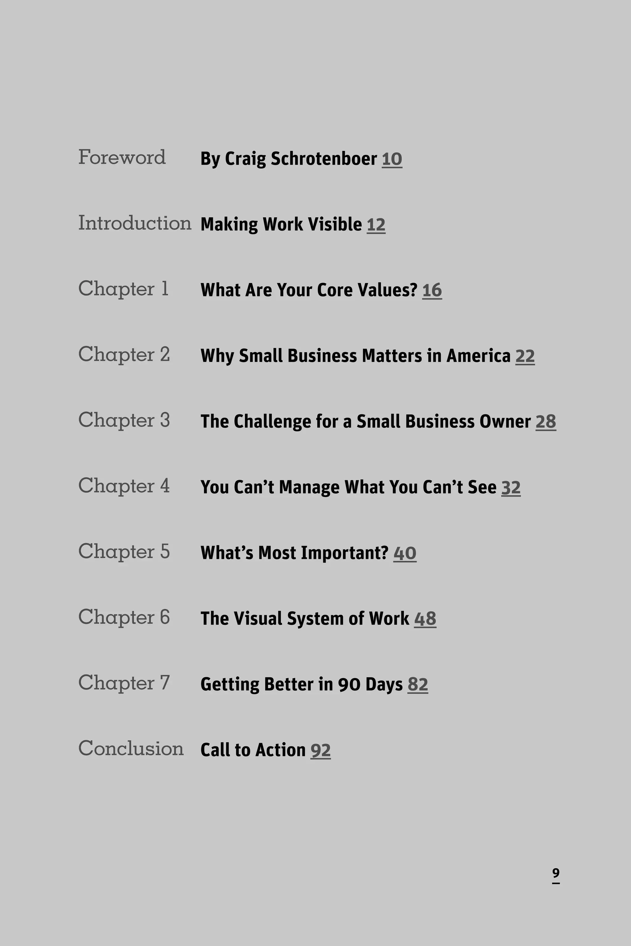 Visual System of Work - Promo Copy | PDF