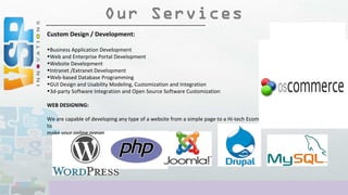 Vsp innovations-Web Design & Devlopement in Vijayawada | PPT