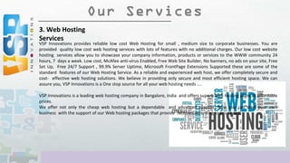 Vsp innovations-Web Design & Devlopement in Vijayawada | PPT
