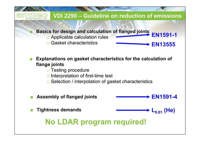 amTec Germany Presentation on European Flange Design Rules (EN 1591-1 ...