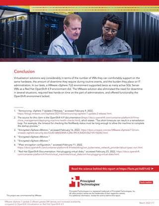 VMware vSphere 7 Update 2 offered greater VM density and increased ...