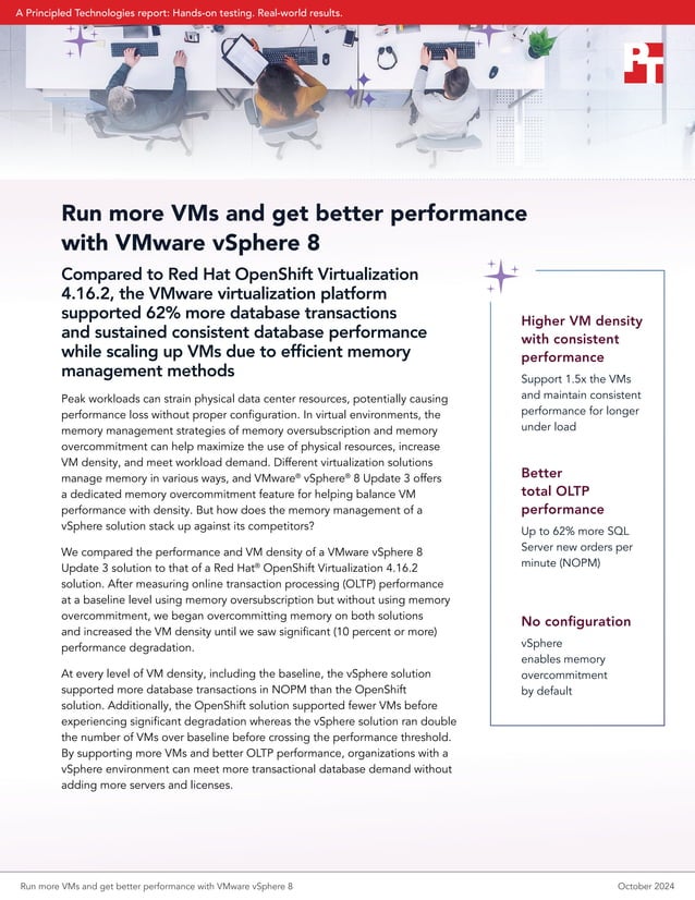 Run More Vms And Get Better Performance With Vmware Vsphere 8 Pdf