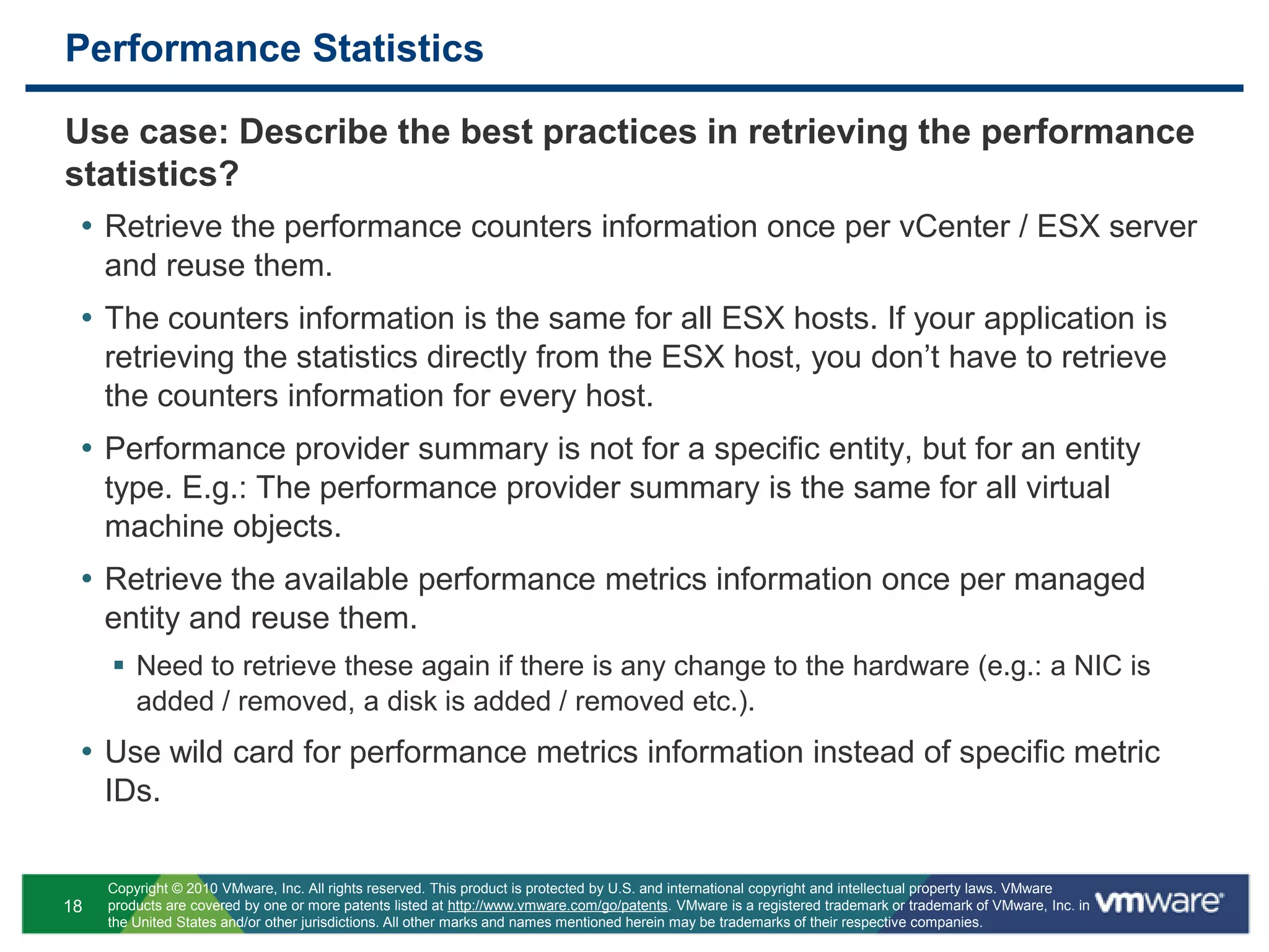 Vmware vSphere Api Best Practices | PPT