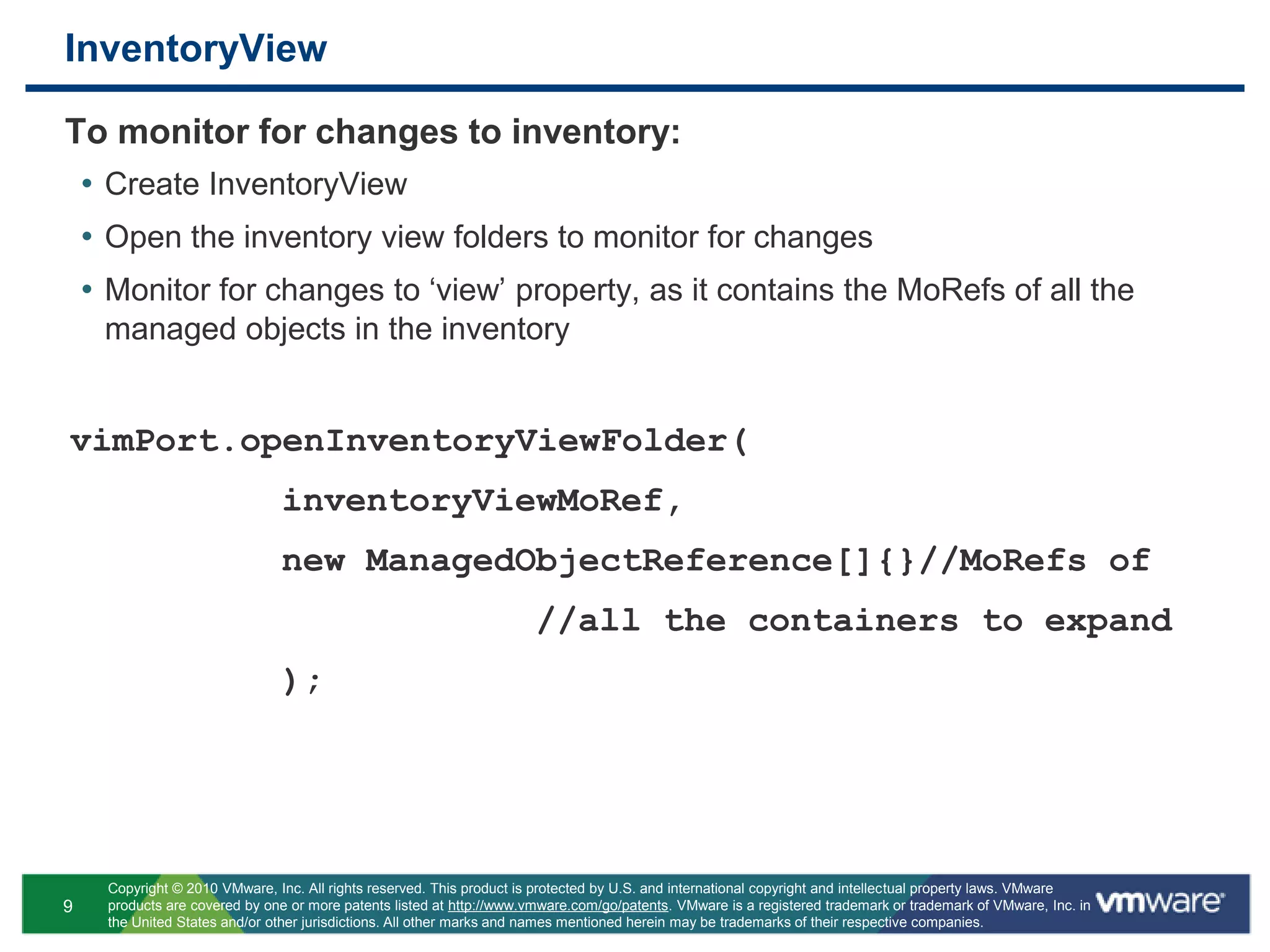 Vmware vSphere Api Best Practices | PPT