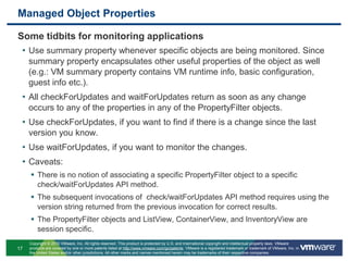 Vmware vSphere Api Best Practices | PPT