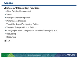 Vmware vSphere Api Best Practices | PPT