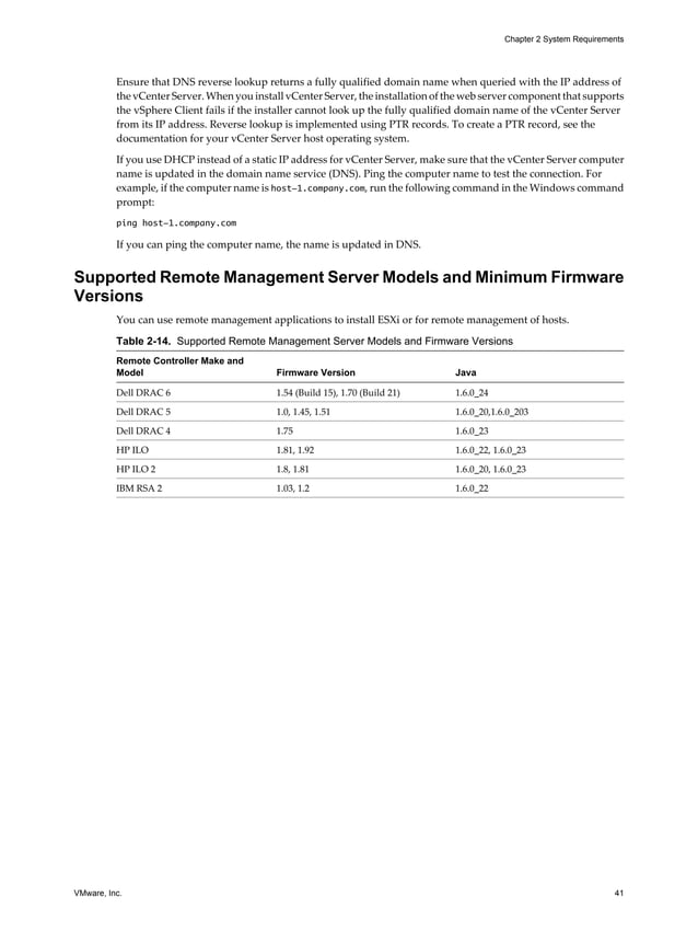 Vsphere esxi-vcenter-server-50-installation-setup-guide | PDF
