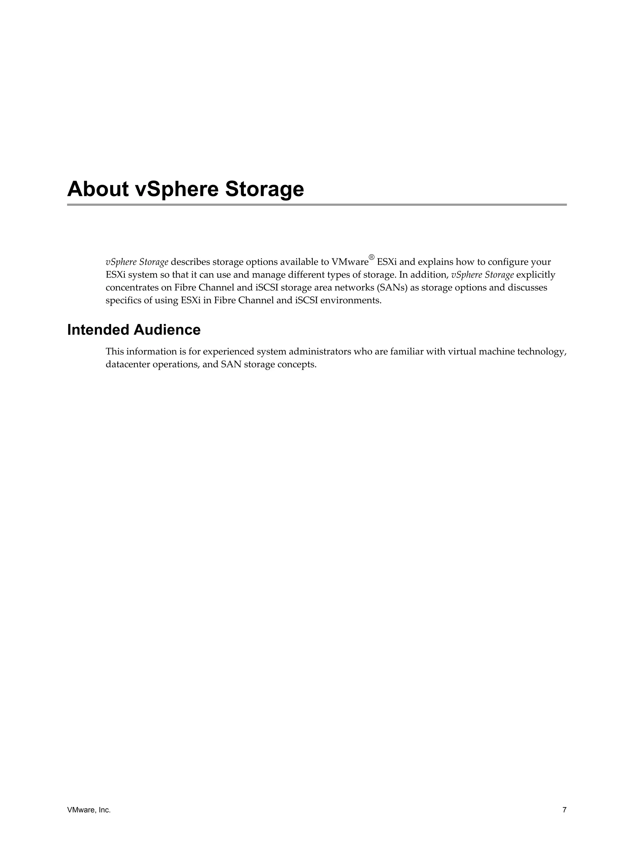 Vsphere esxi-vcenter-server-50-storage-guide | PDF
