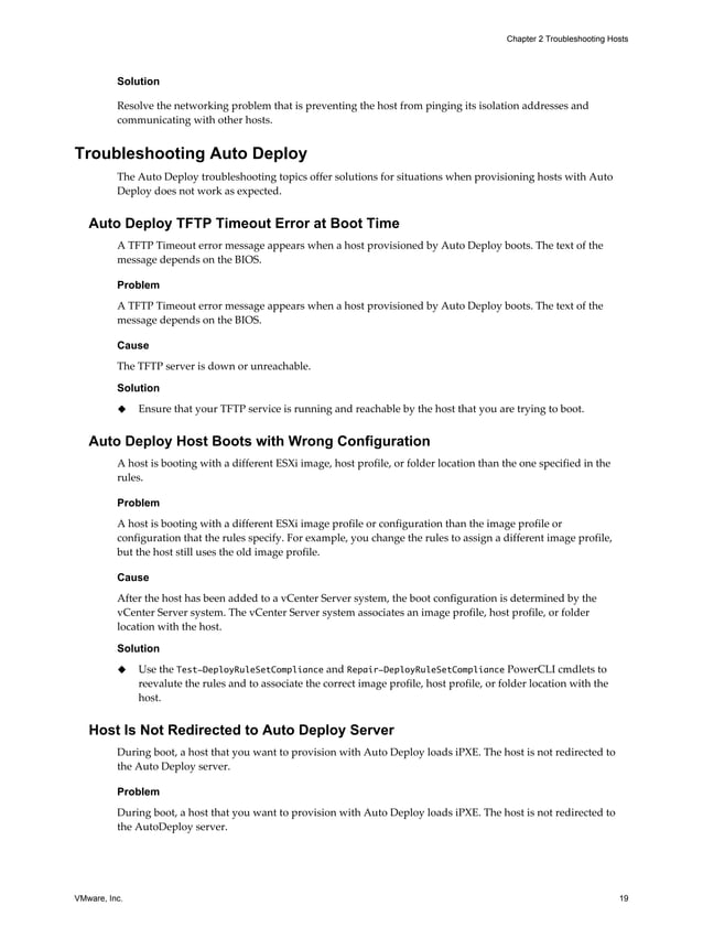 Vsphere esxi-vcenter-server-55-troubleshooting-guide | PDF