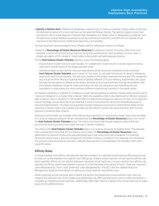 Vsphere ha-5-best-practices-guide | PDF