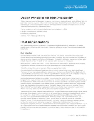 Vsphere ha-5-best-practices-guide | PDF
