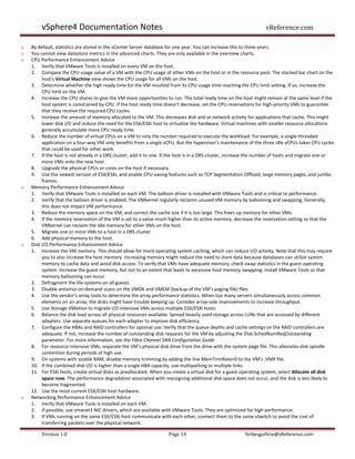 VMWare VSphere4 Documentation Notes | PDF
