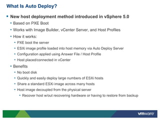 vSphere 5 - Image Builder and Auto Deploy | PDF