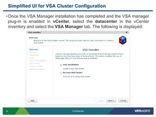 VMware vSphere Storage Appliance (VSA) - Technical Presentation,Almacenamiento,SAN,NAS,NFS ...
