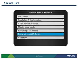 VMware vSphere Storage Appliance (VSA) - Technical Presentation ...