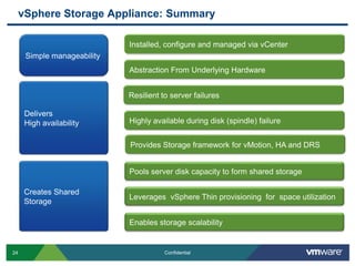 VMware vSphere Storage Appliance (VSA) - Technical Presentation ...