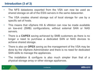 VMware vSphere Storage Appliance (VSA) - Technical Presentation ...