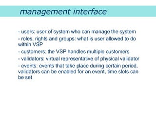 Validator Network Solutions | PPT