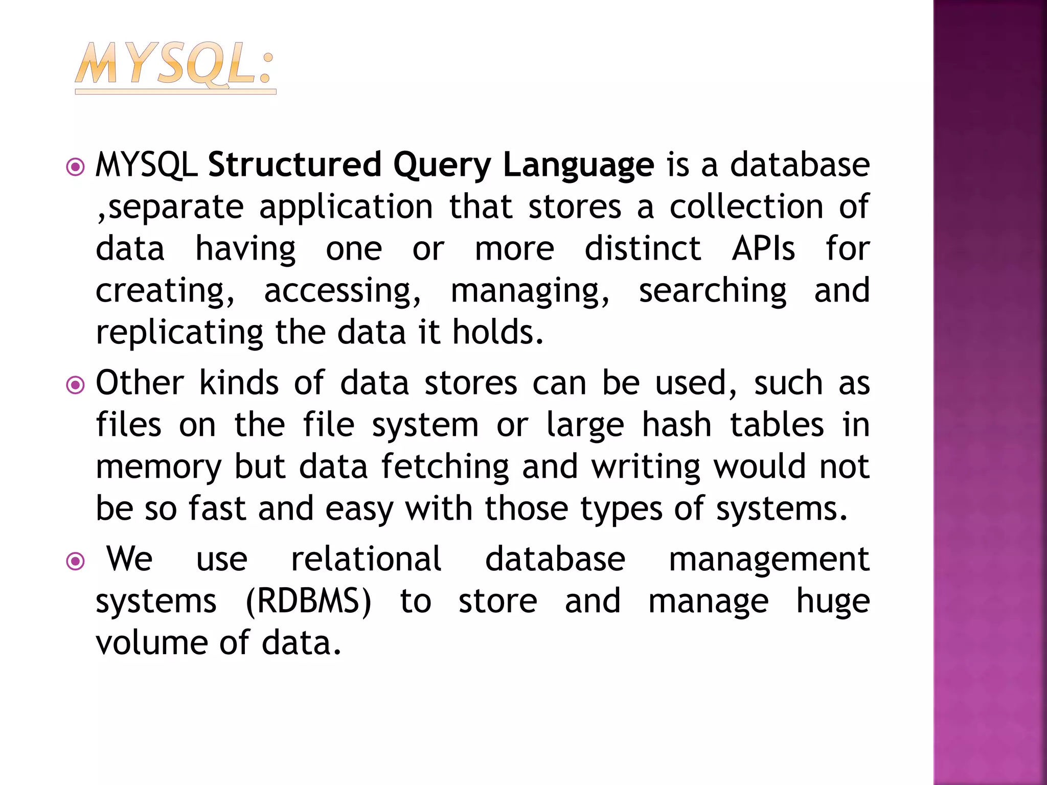 Fundamentals of JAVA | PPT