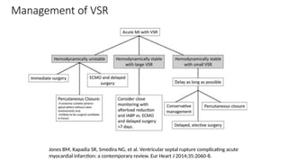 mechanism of ventricular septal rupture ppt | PPTX