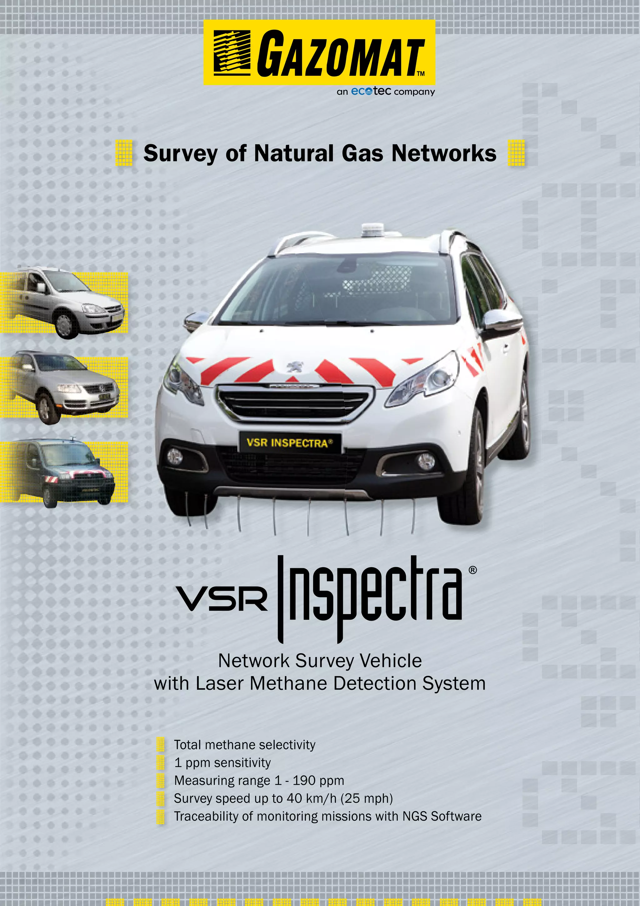 Vsr inspectra gas detection vehicle | PDF
