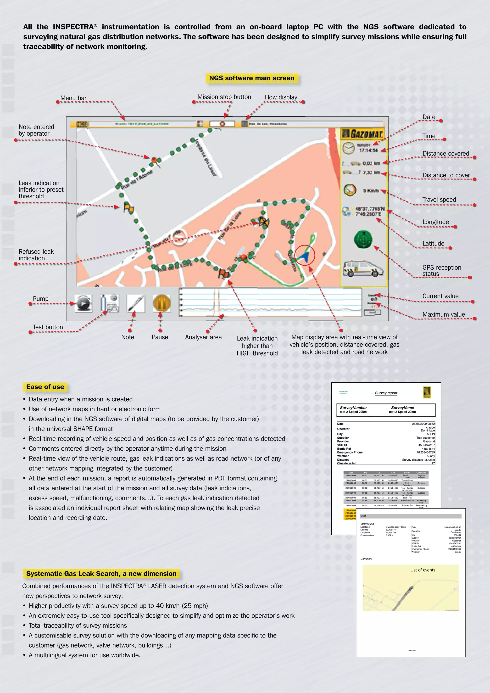 Vsr inspectra gas detection vehicle | PDF
