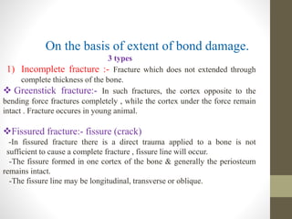 VSR610_PPT_Fracture.pptx classification of fractures | PPTX