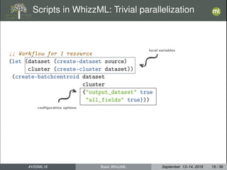 VSSML18. Introduction to WhizzML | PPT