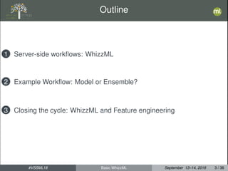 VSSML18. Introduction to WhizzML | PPT