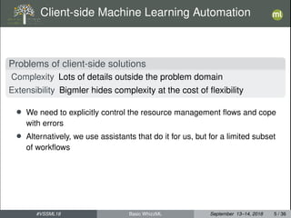 VSSML18. Introduction to WhizzML | PPT