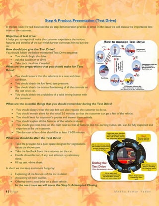 Vehicle Standard Selling Process Guide | PDF