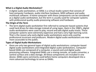 Vst Virtual Studio Technology | PPTX