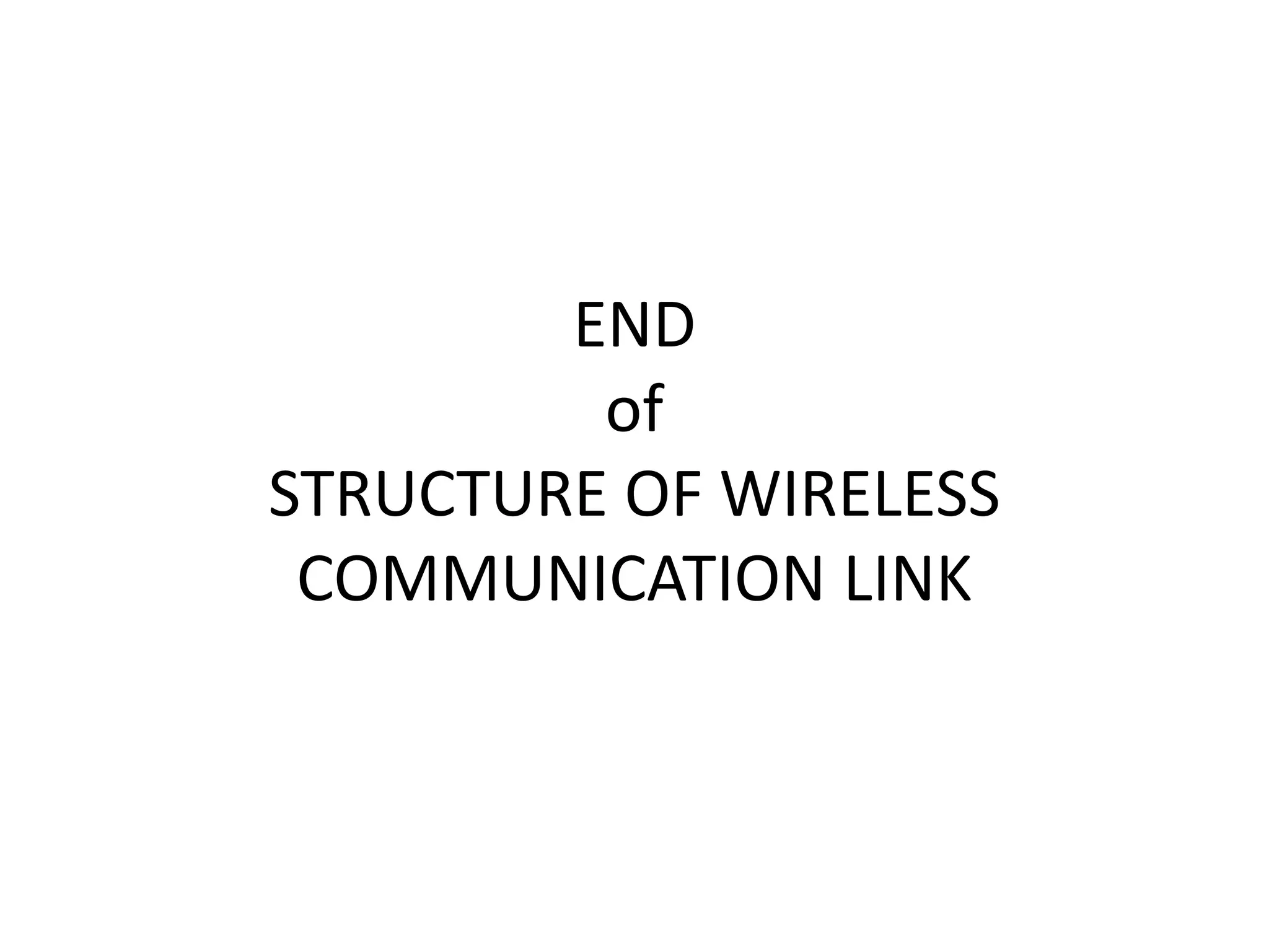 Ec 2401 wireless communication unit 3 | PPTX
