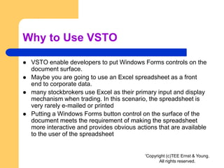 VSTO | PDF