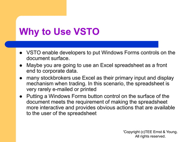 VSTO | PPT