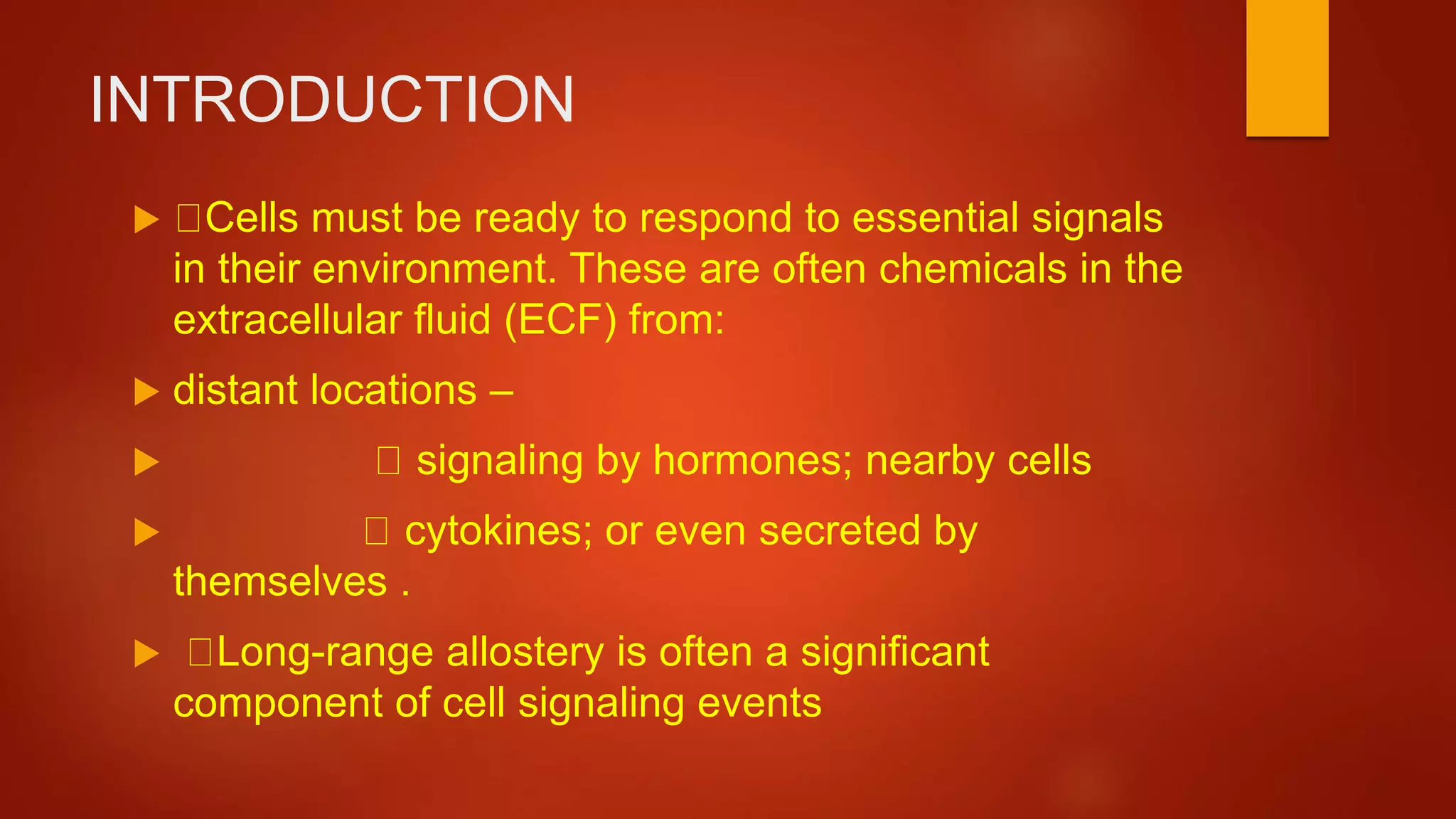TYPES OF CELL SIGNALING RECEPTORS | PPTX