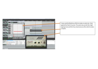 Vst produced sound effects | DOCX