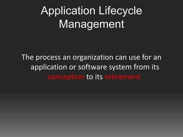 Vsts And Application Lifecycle Management Pptx Operating Systems Computer Software And