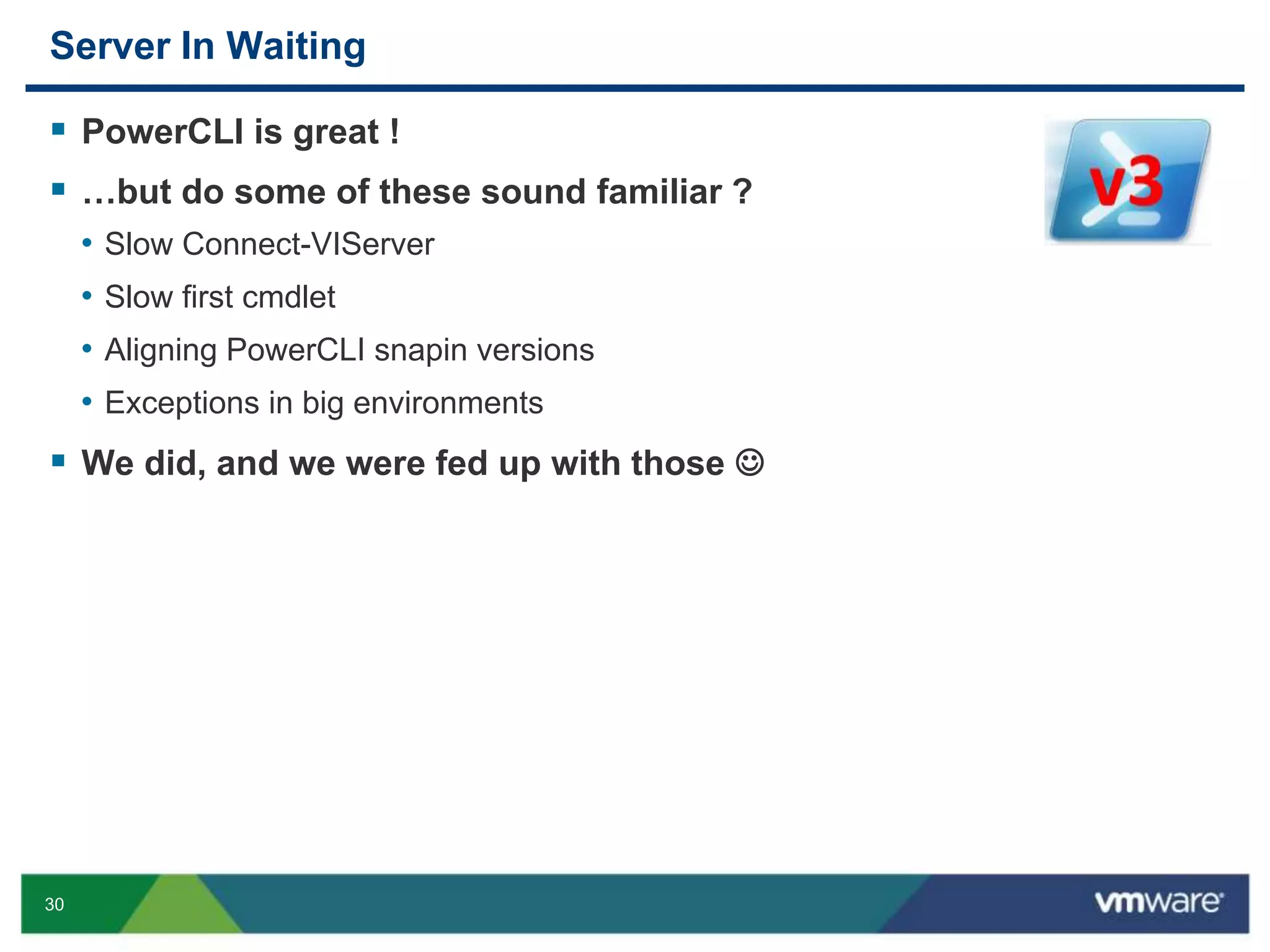 VMworld 2013: PowerCLI Best Practices - A Deep Dive | PPT
