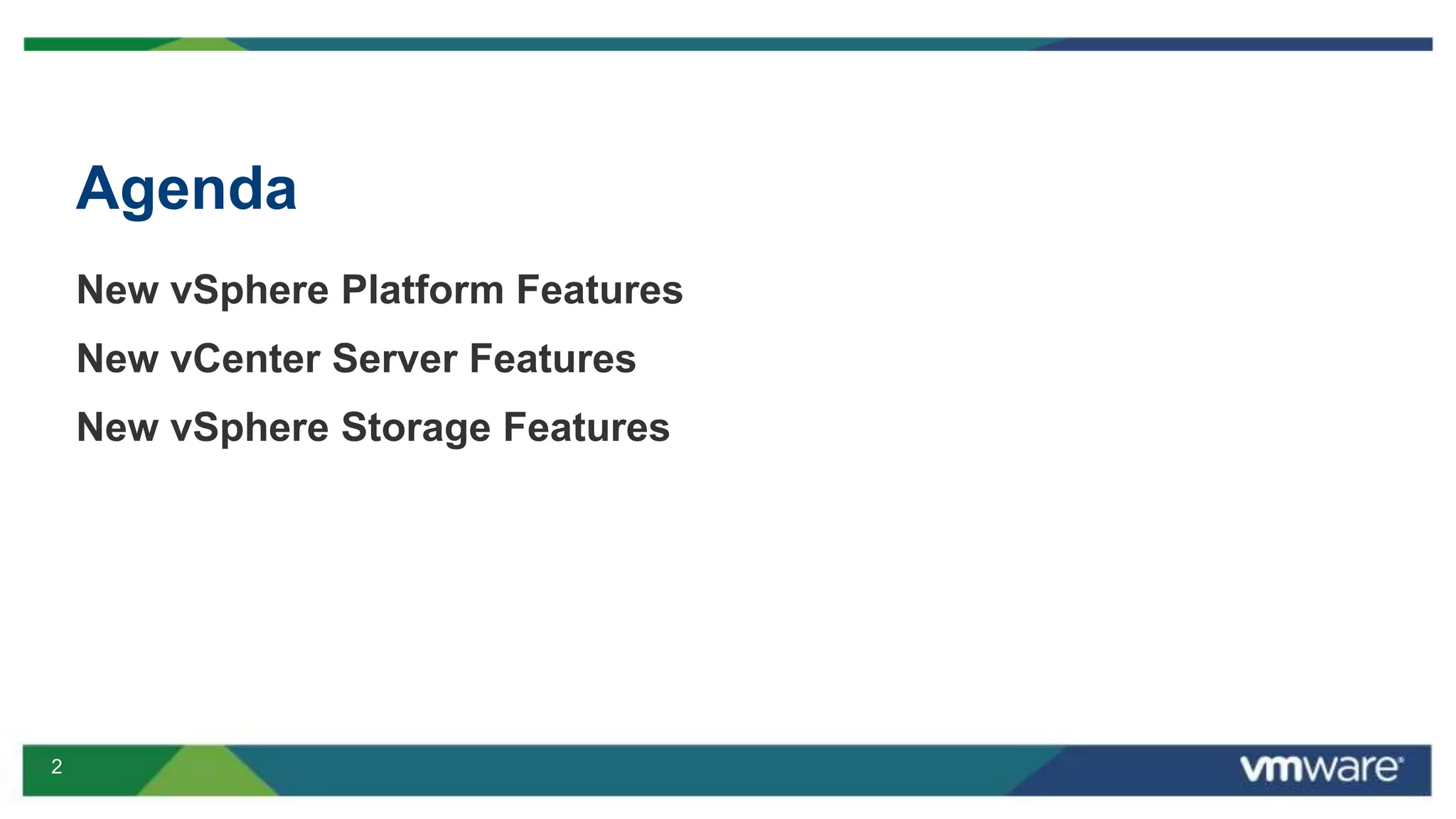 VMworld 2013: What's New in vSphere Platform & Storage | PPT