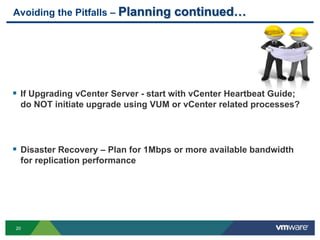 VMworld 2013: Protect vCenter Server with vCenter Server Heartbeat Deep Dive | PPT